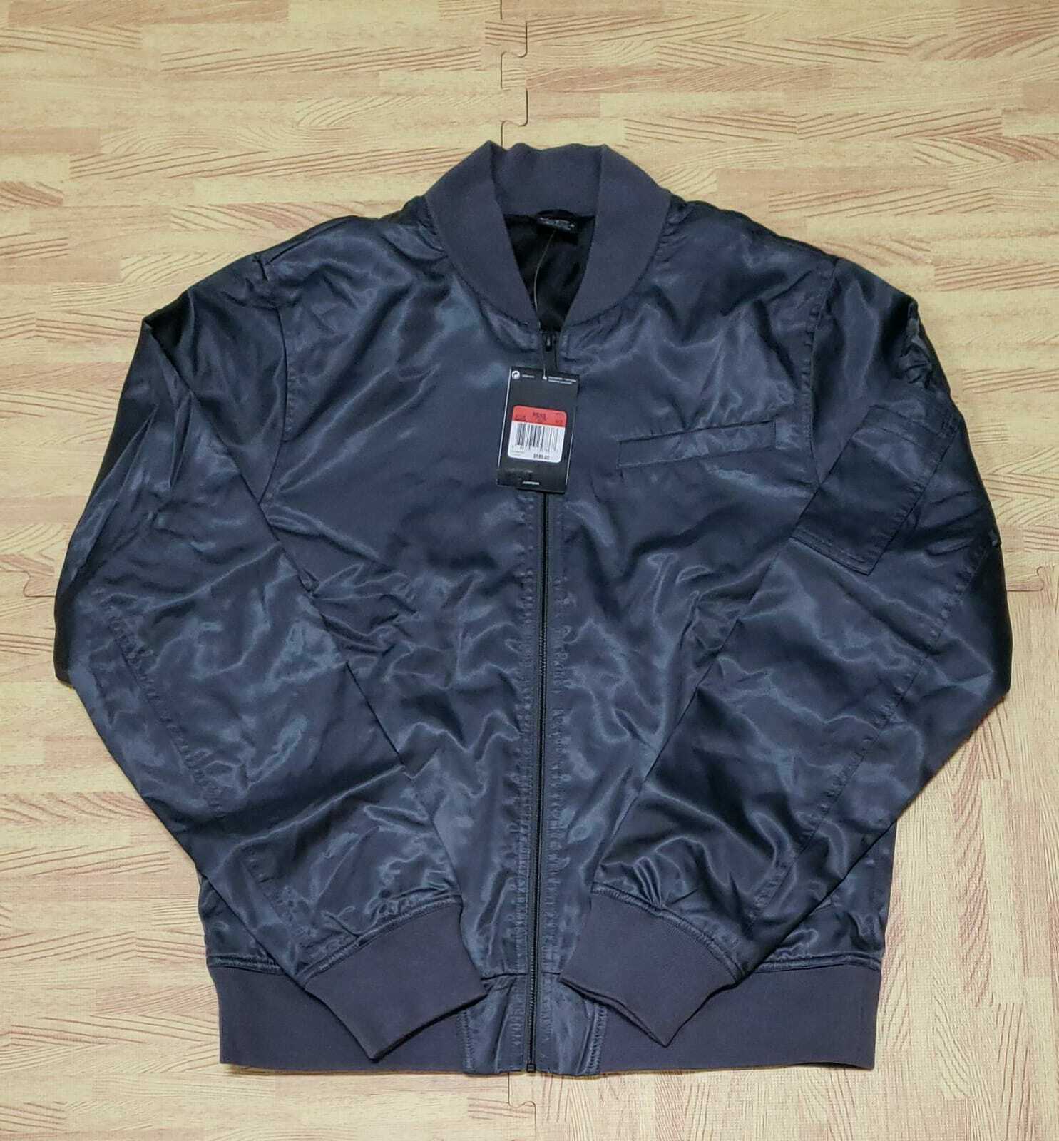 Nike Air Jordan Bomber Jacket 645015 021 Metallic Grey/Grey New Men's ...