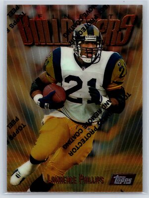 1997 Finest #39 Lawrence Phillips St. Louis Rams W/ Coating | eBay