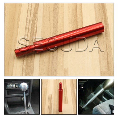 HQ Red Shift Knob Extension For Manual Gear Shifter Lever Extender 3 ...