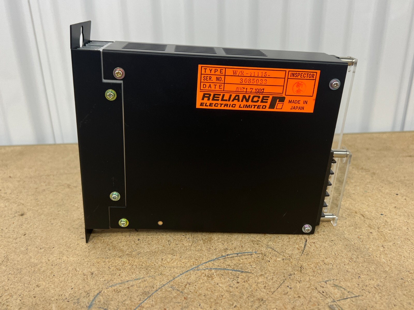 Reliance Electric FPS-80, Electric Field Power Supply, W/R-21125 | eBay