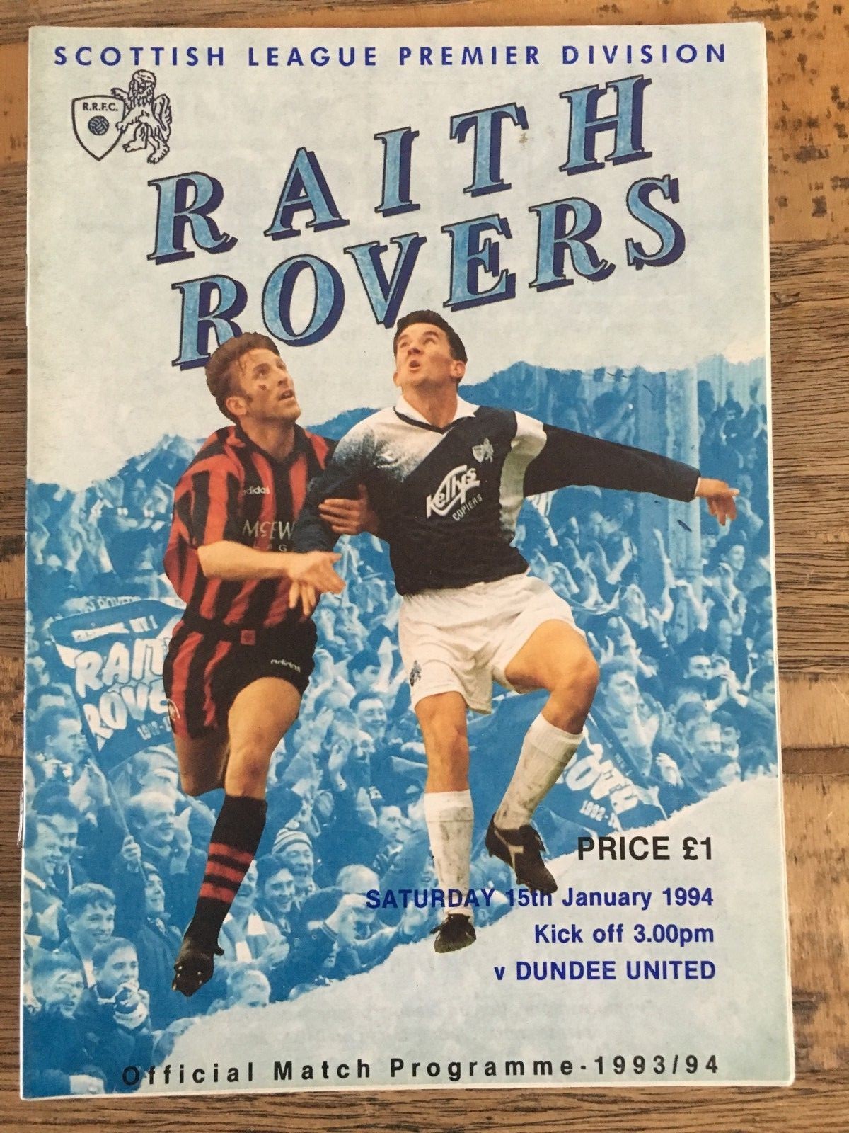 Raith Rovers HOME programmes 1970s, 1980s and 1990s Choose from list | eBay