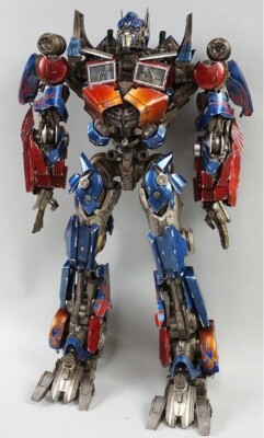 Transformers Dark Side Moon Optimus Prime Three A Autobot Action Figure ...
