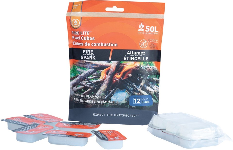 Sol Fire Lite Fuel Cubes Camping Outdoor Fire Starter - 12 Pieces | eBay