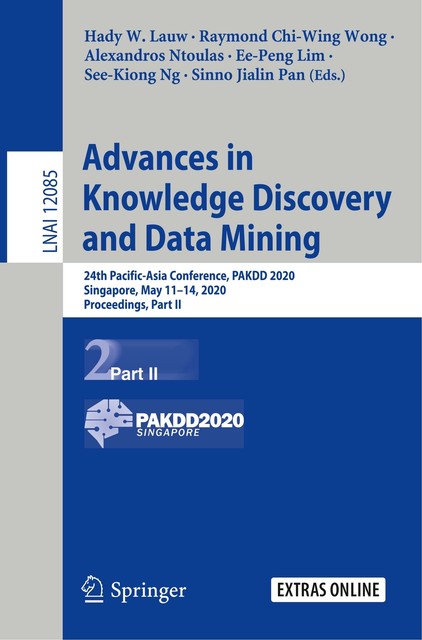 Advances in Knowledge Discovery And Data Mining von Raymond Chi-Wing ...
