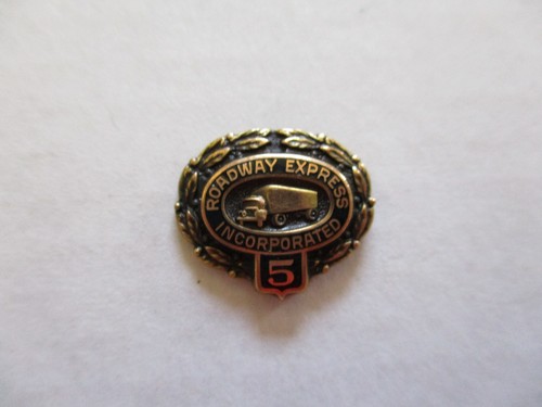 vintage Roadway Express Incorporated 5yr Trucker Safety Award Safe ...