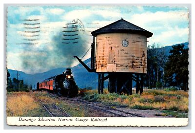 Durango & Silverton Narrow Gauge Railroad @ grain hopper or silo Rio ...