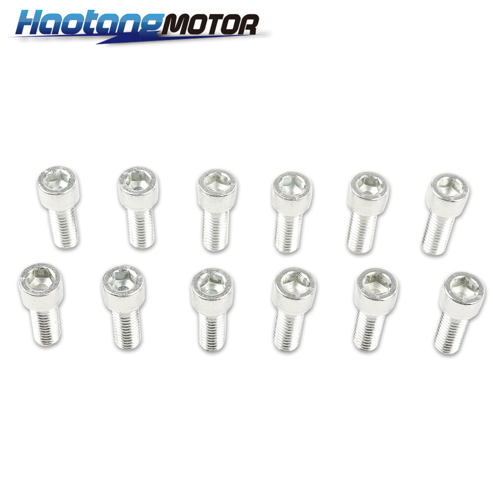 Chrome Intake Manifold Bolts Set Of 12 Fit For 283 327 350 400 Small ...
