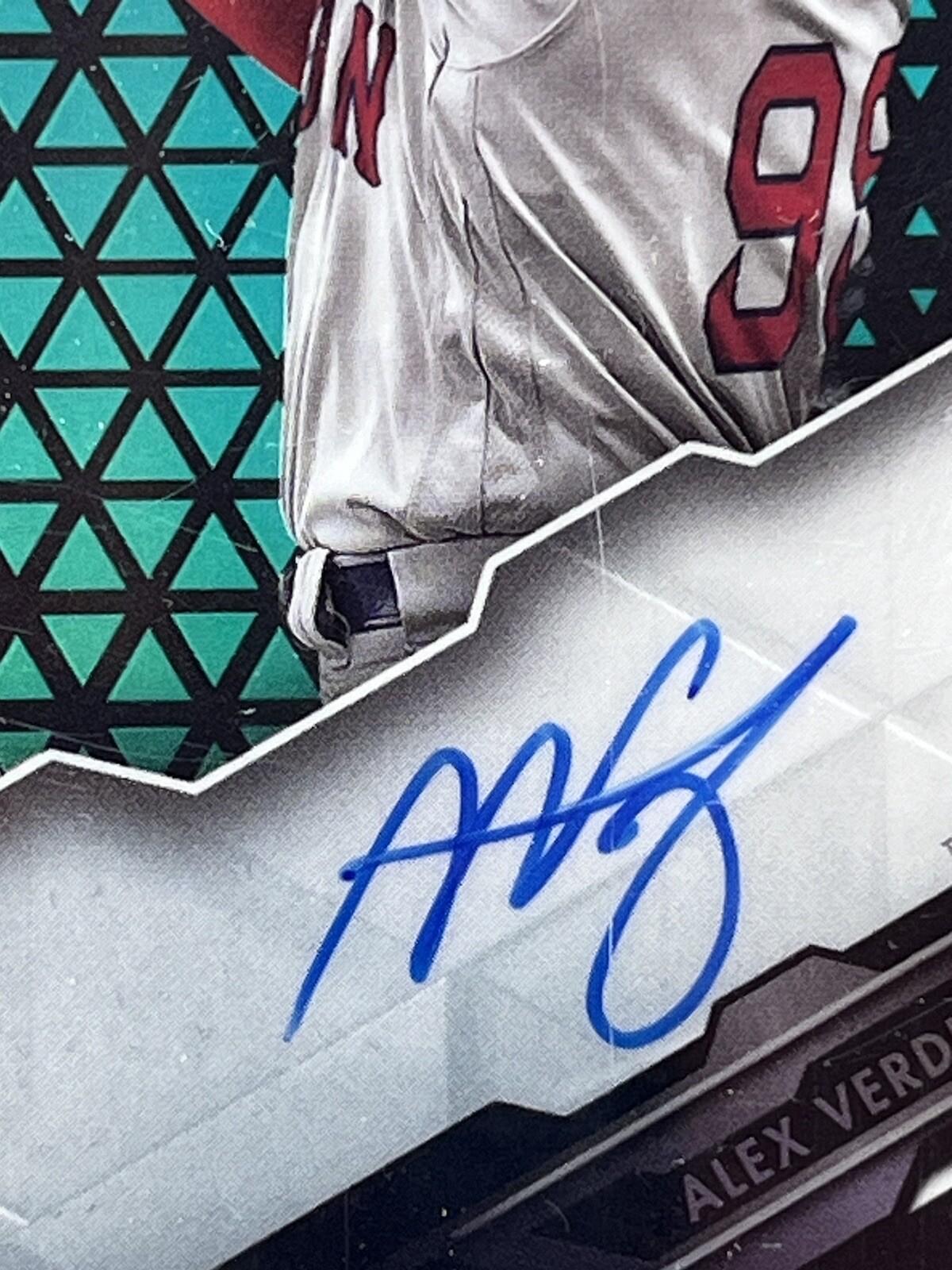 Alex Verdugo /99, 2020 Topps Chrome Black Auto #CBA-AV Red Sox Yankees ...
