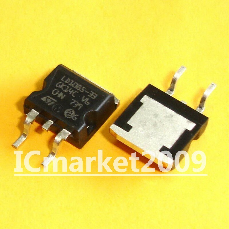 5 PCS LD1085D2T33R TO-263 LD1085-33 Positive Voltage Regulator Transistor | eBay