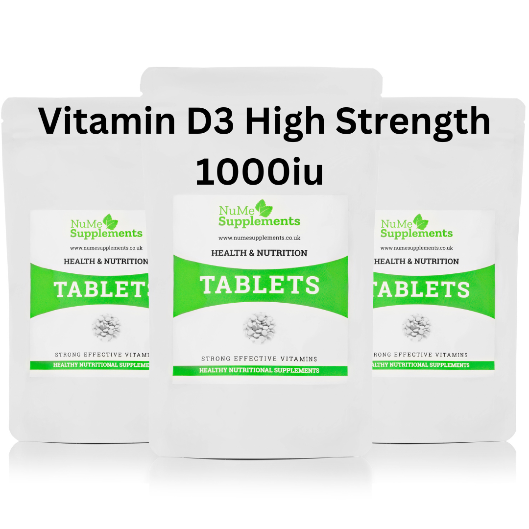 Vitamin D3 Supplement 1000IU | 365 Tablets Vitamin D Optimal Strength ...