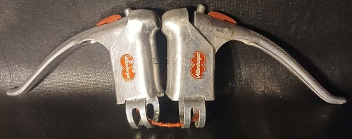 Vintage Altenberger Brake Lever Set Drop Bar Red Button Quick Release ...