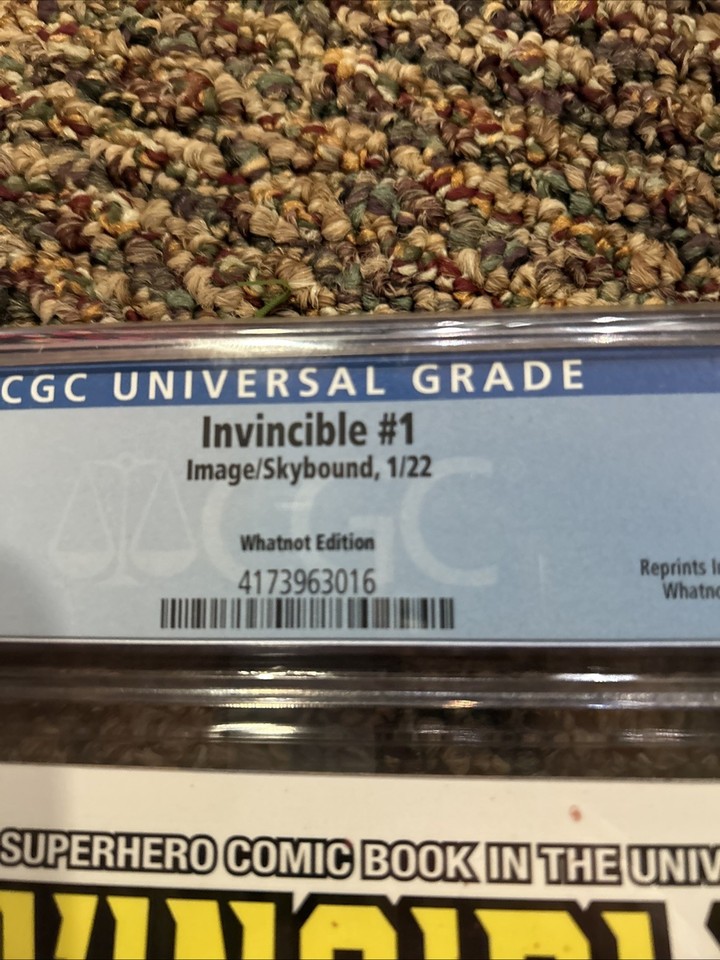 Image Comics Invincible 1 Whatnot Exclusive Variant Kirkham CGC 9.8 ...