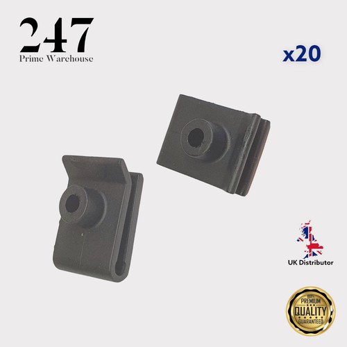 20x Clips Pour Toyota Lexus A1 Écrou en U Fixation Plastique Noir 90179 ...