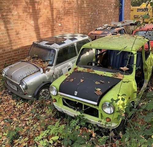 classic mini rust but with very current document to make your dream ...