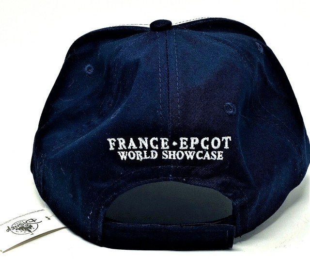 Disney Epcot France Bonjour Mickey Paris Showcase French Baseball Hat ...
