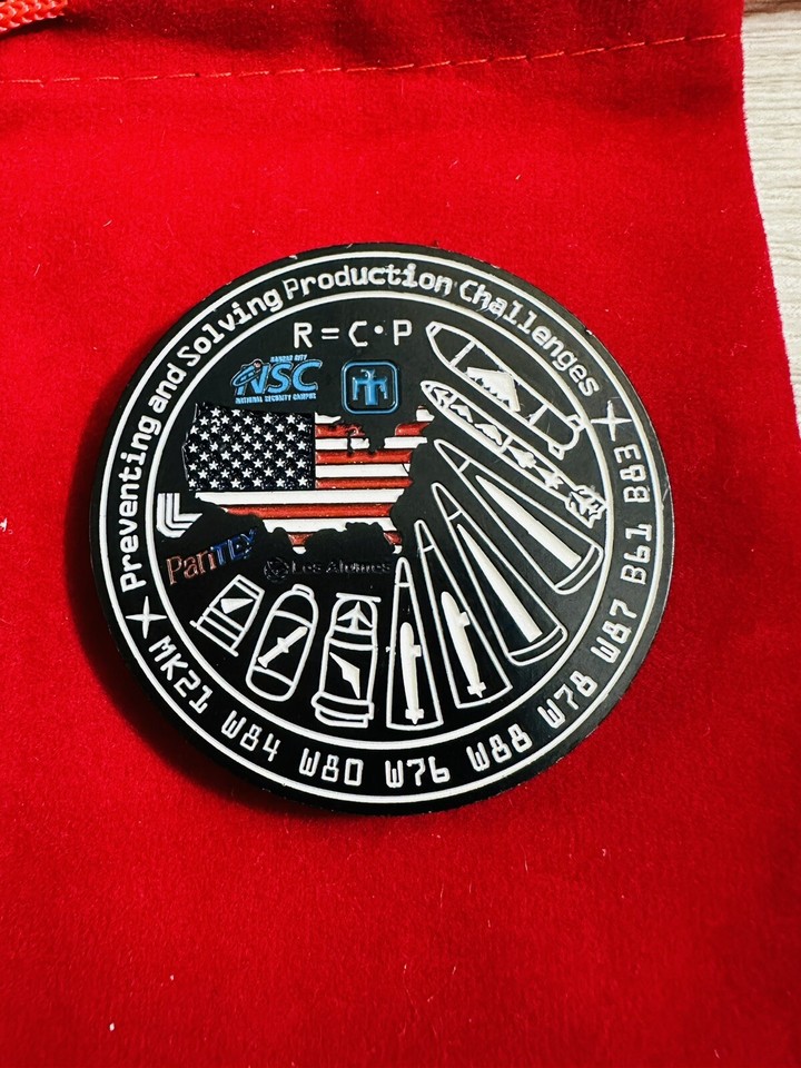 PANTEX,SANDIA,KCNSC,LANL,LLNL,NNSA,DOE, MRT,CHALLENGE COIN | eBay