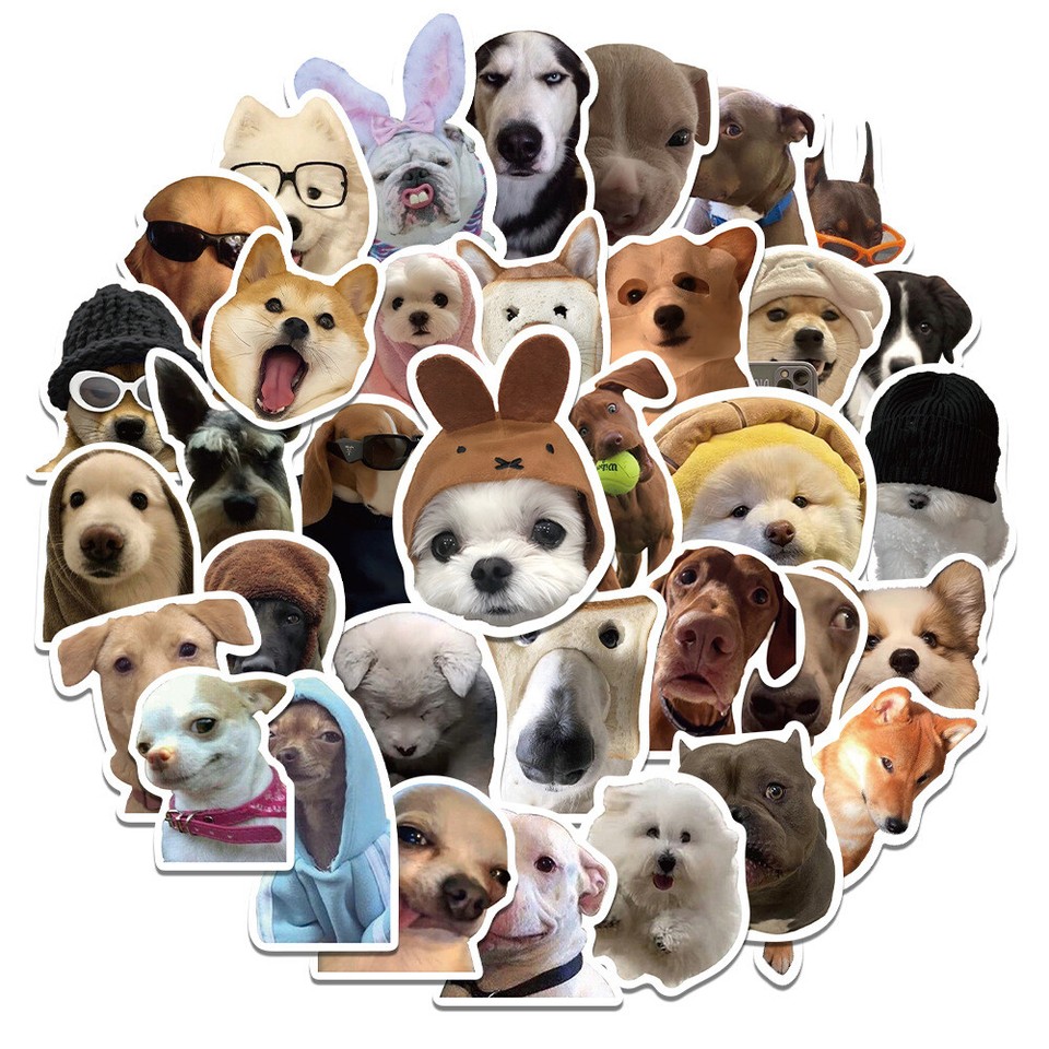 50pcs Cute Animal Stickers Pack For Children Kids Cartoon Decal Vinyl ...