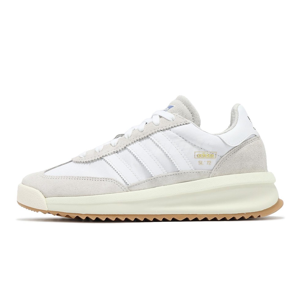 adidas Originals SL 72 RTN Crystal White Grey Men Unisex Casual Shoes ...