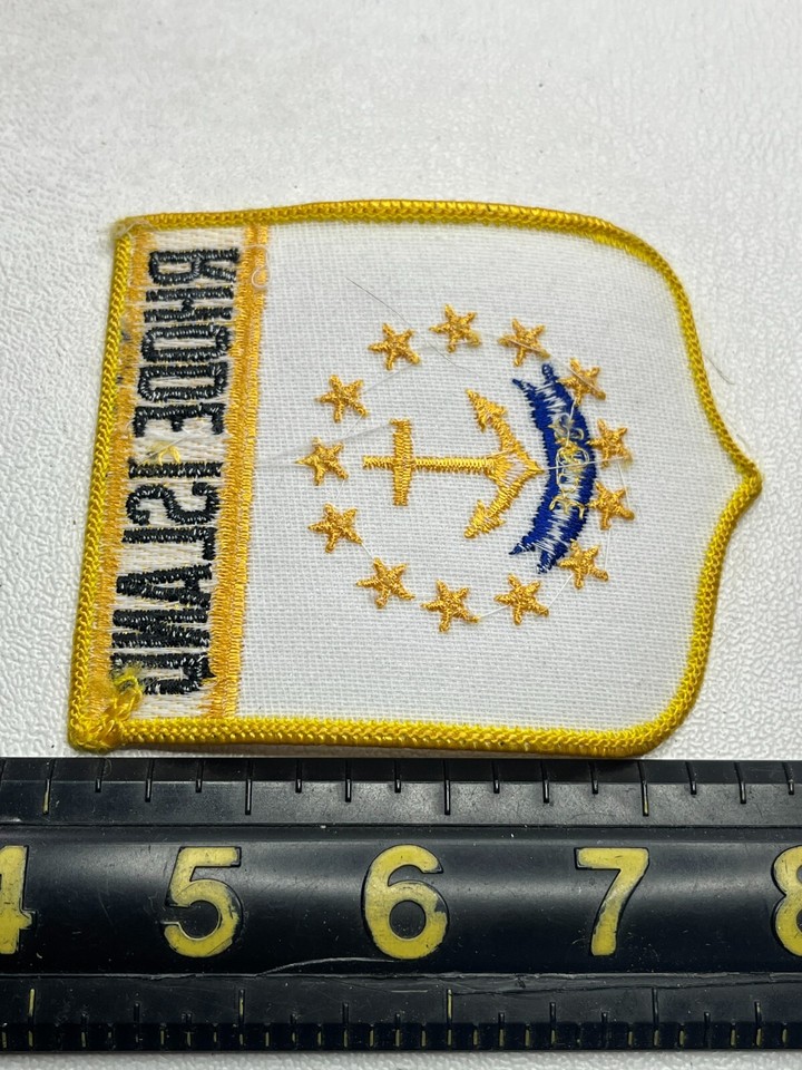 3" Across State Of RHODE ISLAND Patch (USA Travel & Tourism) T079 | eBay