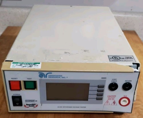 ASSOCIATED RESEARCH 3665 HYPOT III DC HIPOT TESTER | eBay