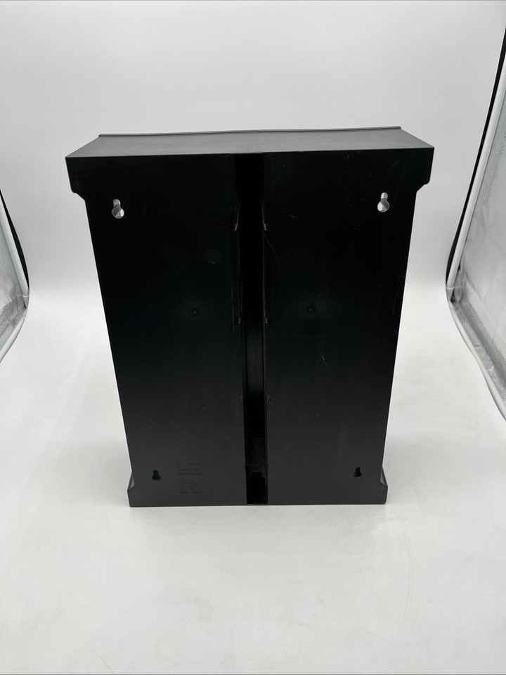 ALPHA CD Storage 60 Slot Jewel Case Media Holder Rack Wall Mountable ...