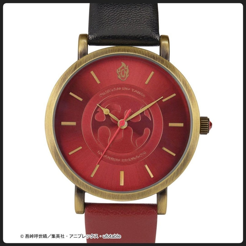 Demon Slayer Kimetsu no Yaiba Rengoku Anjuro Alloy Case Watch New ...