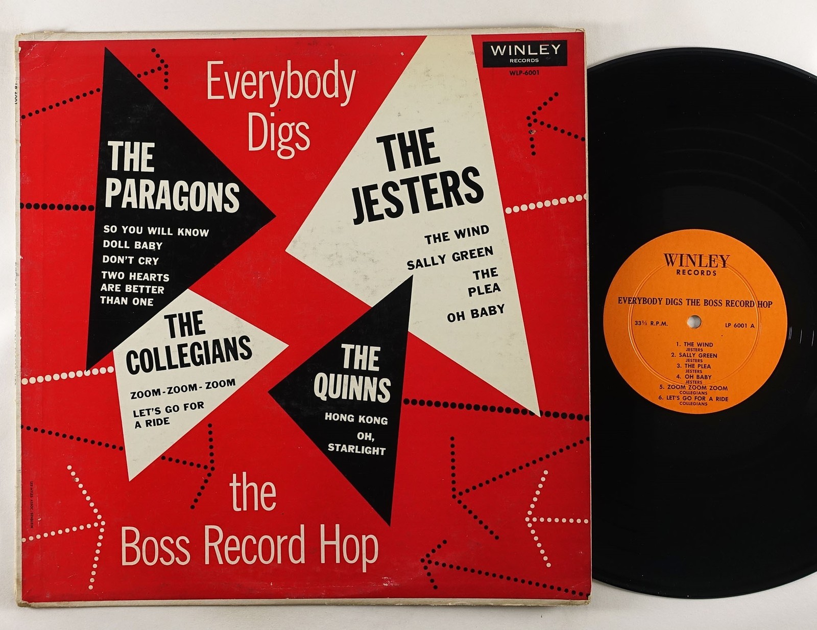 V/A "Everybody Digs The Boss Record Hop" LP Winley DG | eBay