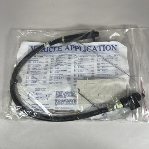 Transmission Kickdown Detent Cable GM 700-R4 TH-200 Braided Adjustable ...