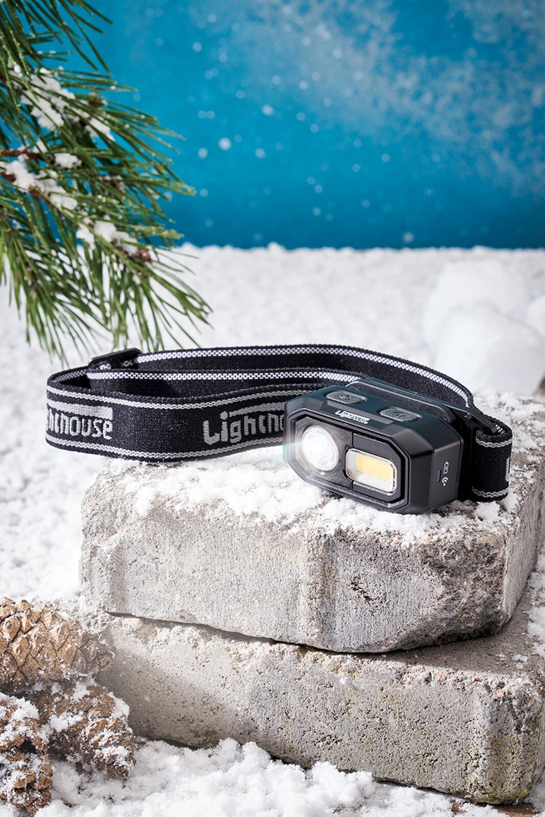 Lighthouse Elite LED Sensor Head Torch 300L Headlight L/HEHEAD300R ...
