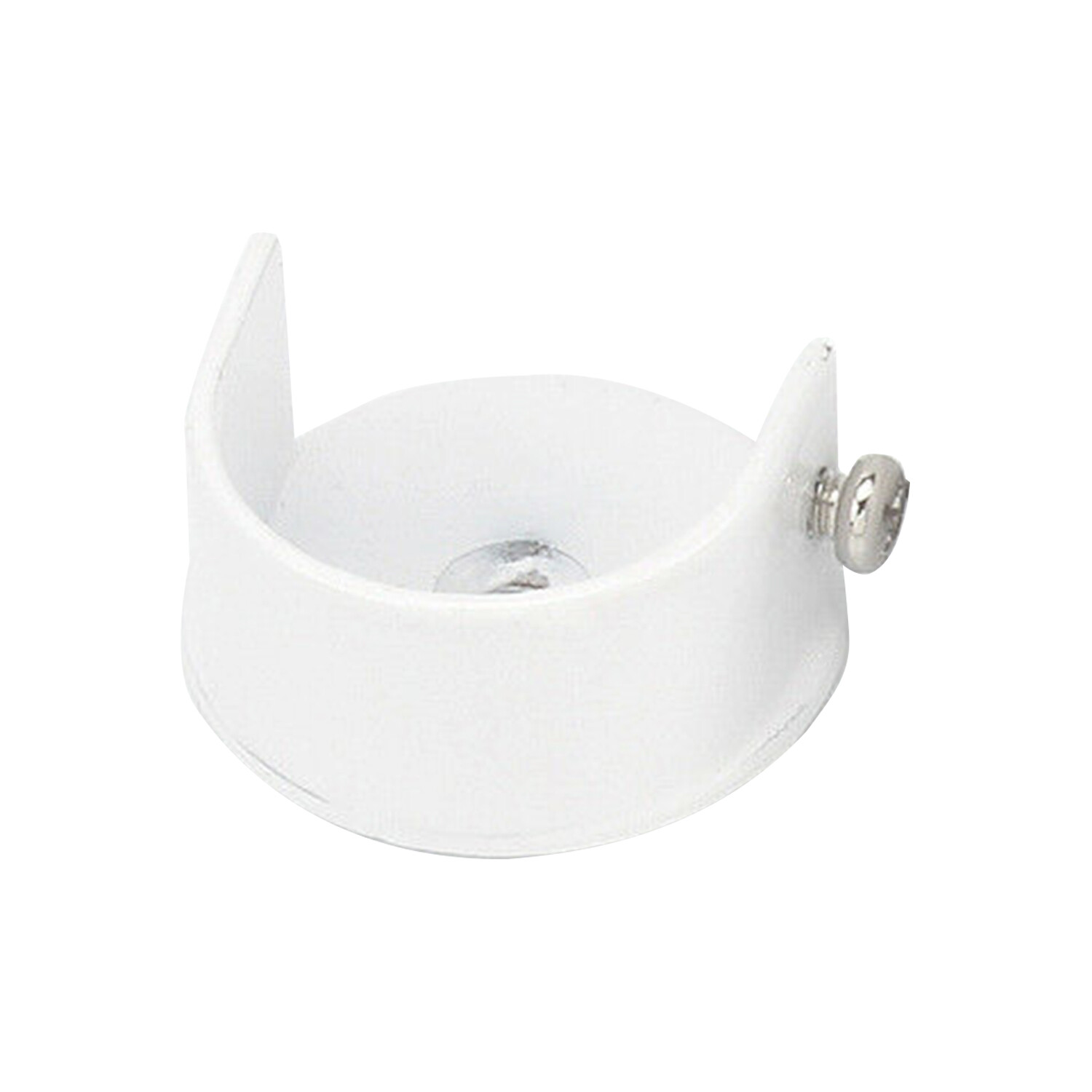 Metal Curtain Pole Recess Bracket Curtain Rail Support for 28mm Curtain ...