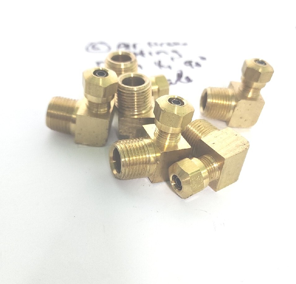 ( 6 Pieces ) EATON WEATHERHEAD 3/8 Male Elbow, 1/4 In Tube | eBay
