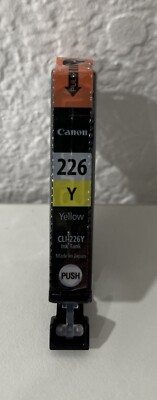GENUINE Canon CLI-226 Yellow Ink Cartridge for PIXMA iP4820 IP4850 ...