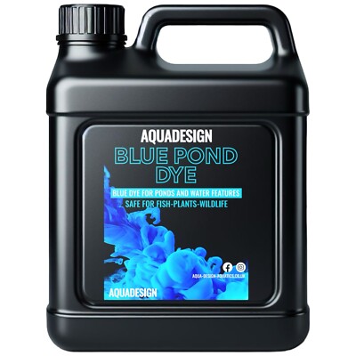 AquaDesign Blue Liquid Pond Dye 1000ml Ponds - Water Features TREATS 40 ...