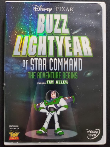 Buzz Lightyear of Star Command: The Adventure Begins (DVD, 2000) Disney ...