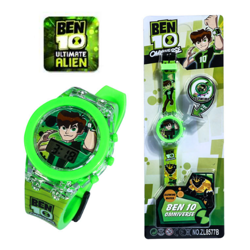 Ben 10 Kid Child Boy LED Electronic Digital Display Time Wrist Watch ...