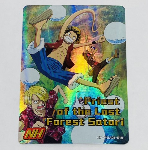 Satori - One Piece Trading Card Skypiea NH 019 “Priest Of The Lost ...