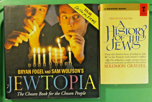 Used 🔥A HISTORY OF THE JEWS🔥 Books Grayzel Arab & Israeli Conflict & Jewtopia | eBay