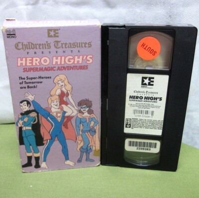 HERO HIGH’S SUPERMAGIC ADVENTURES animation VHS cartoon 1981 Captain ...