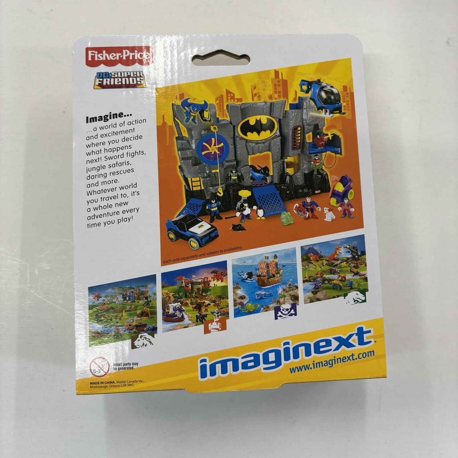 IMAGINEXT DC SUPER FRIENDS THE PENGUIN, FISHER-PRICE, NIB, SPINNING ...