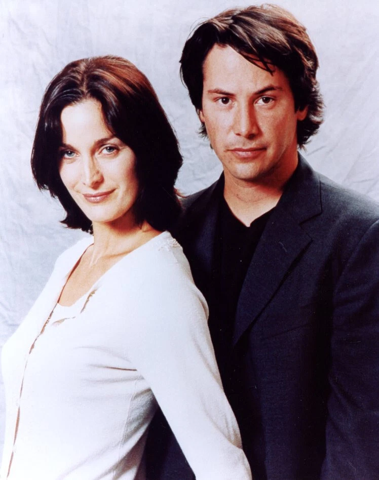 Carrie Anne Moss Keanu Reeves