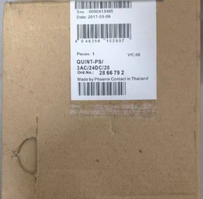 Brand New PHOENIX CONTACT QUINT-PS/3AC/24DC/20 2866792 Switching Power ...