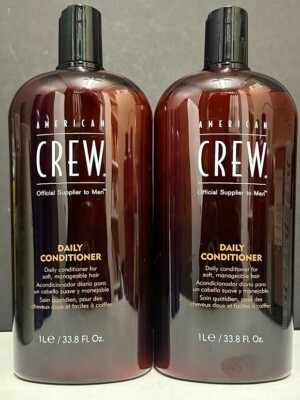 American Crew Daily Conditioner - 2 Pack / 33.8 fl oz each | eBay