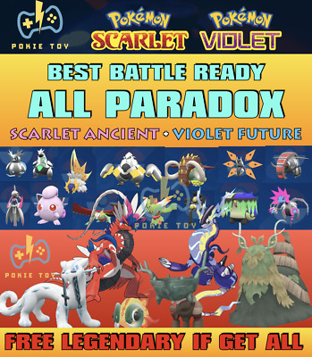 VGC 23: ALL PARADOX BEST BR BUILD & LEGENDARY 6IV Lv100 | POKEMON ...