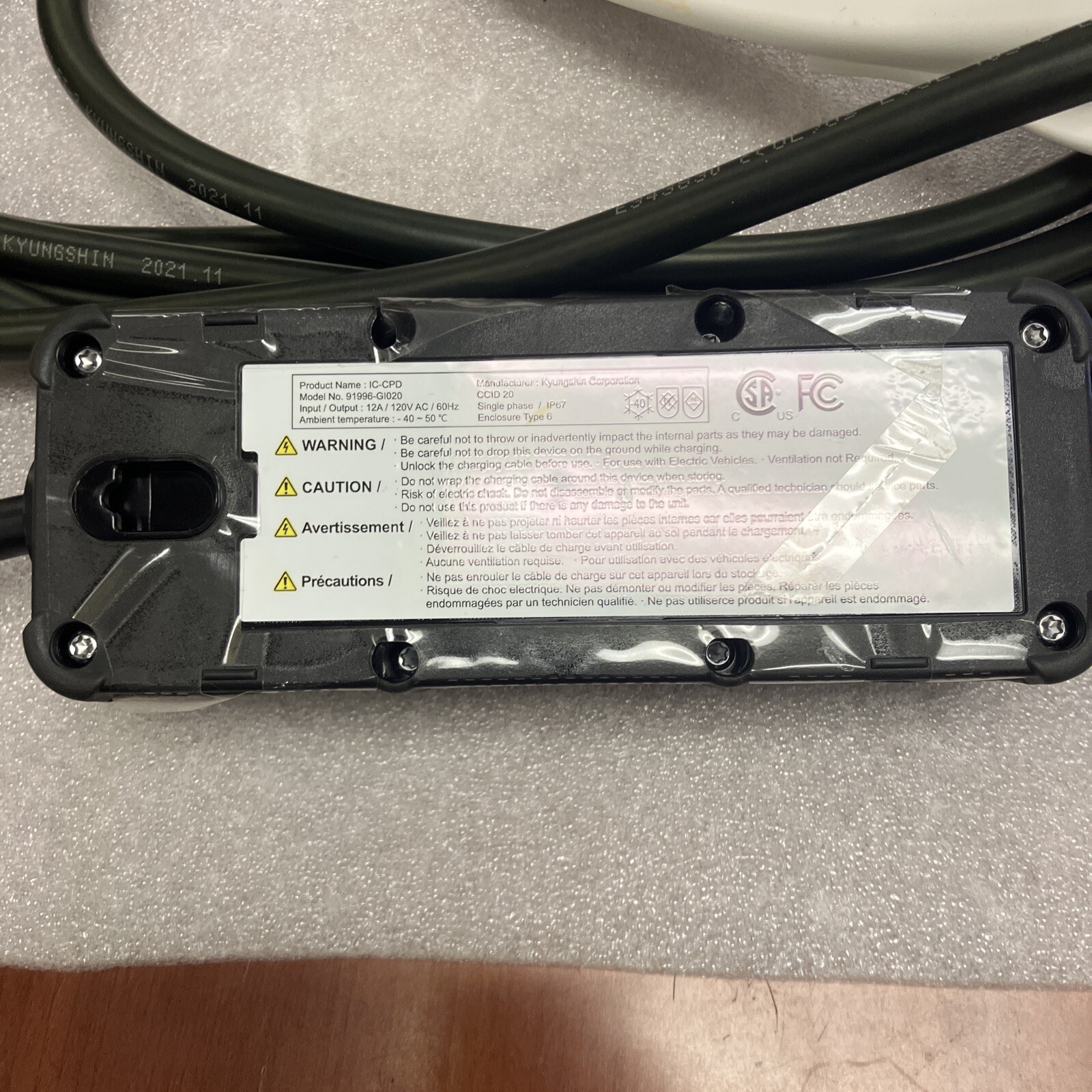 91686-GI020 Kia Ev6 Hyundai Ioniq 5 EV Charger -Charging Port With ...