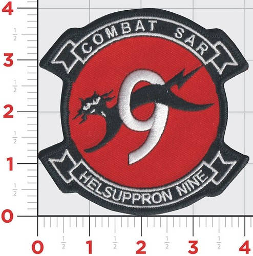 4" NAVY HC-9 PROTECTORS COMBAT SAR HELICOPTER SQUADRON EMBROIDERED ...