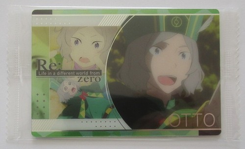 Re:Zero Otto Suwen No.09 Limited style Card Wafer Bandai 2022 | eBay