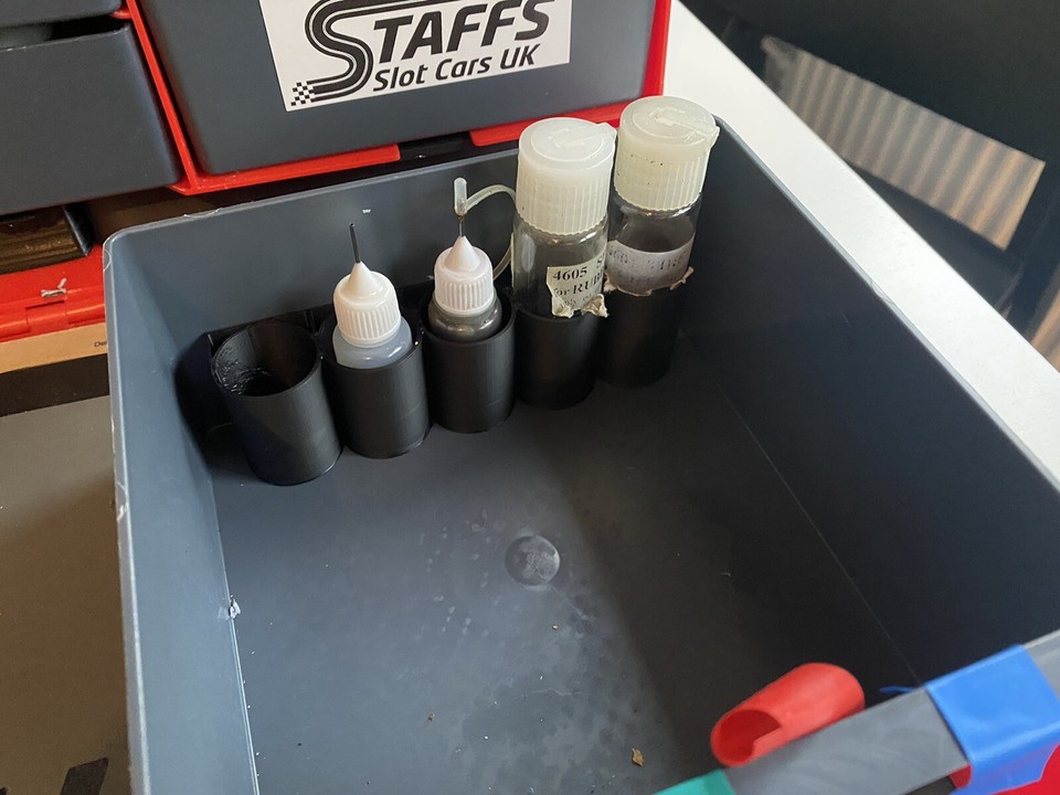 Poly Butler Slot Car Storage Tool Box Pit Box Draw 3D Printed Oil ...