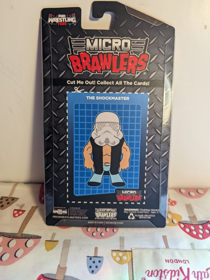 Pro Wrestling Crate Exclusive The Shockmaster Micro Brawler Figure | eBay
