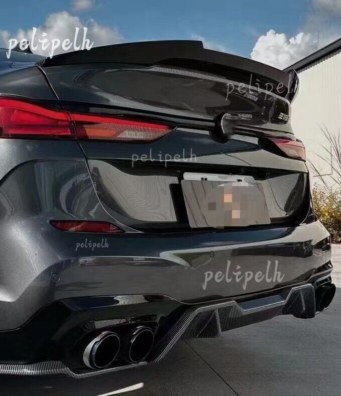 Real Carbon Fiber Car Rear Bumper Diffuser Lip for BMW 2 Series F44 ...