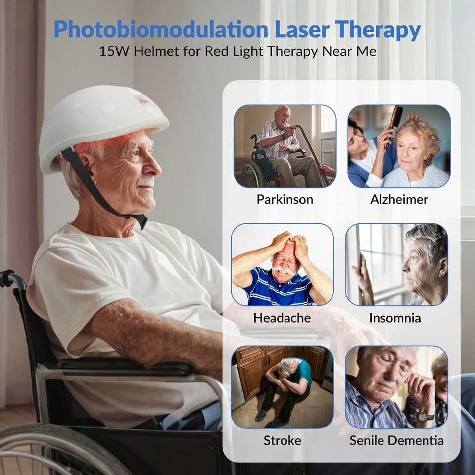810nm Infrared Red LED Light Therapy for Parkinsons Traumatic Brain ...